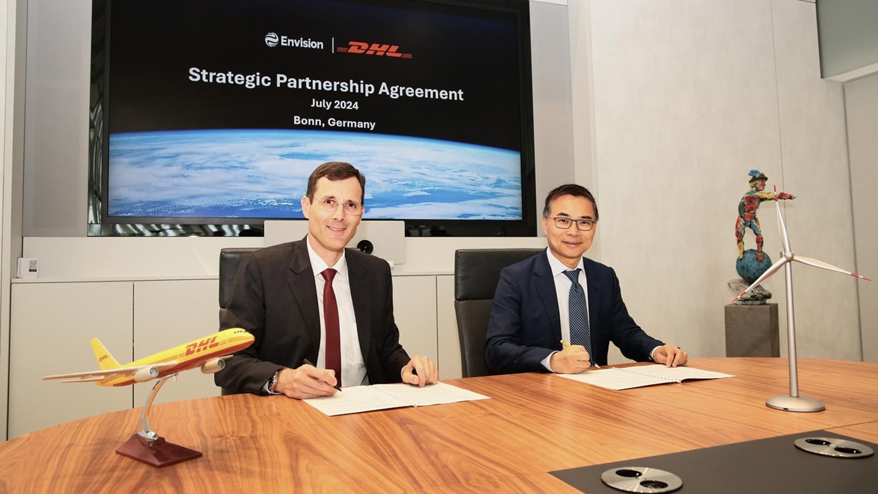 DHL, Envision Launch Green Logistics Partnership | ESG Investing