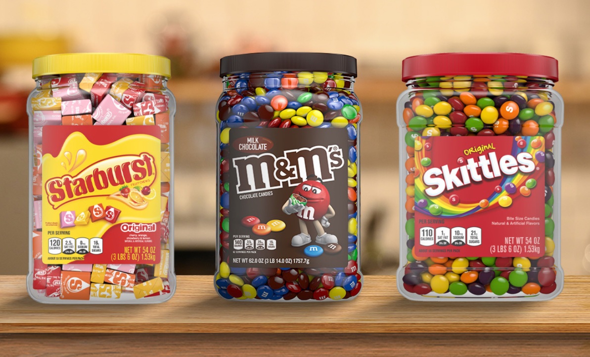 Mars Launches 100% Recycled Plastic Jars for M&Ms, Skittles | ESG Investing